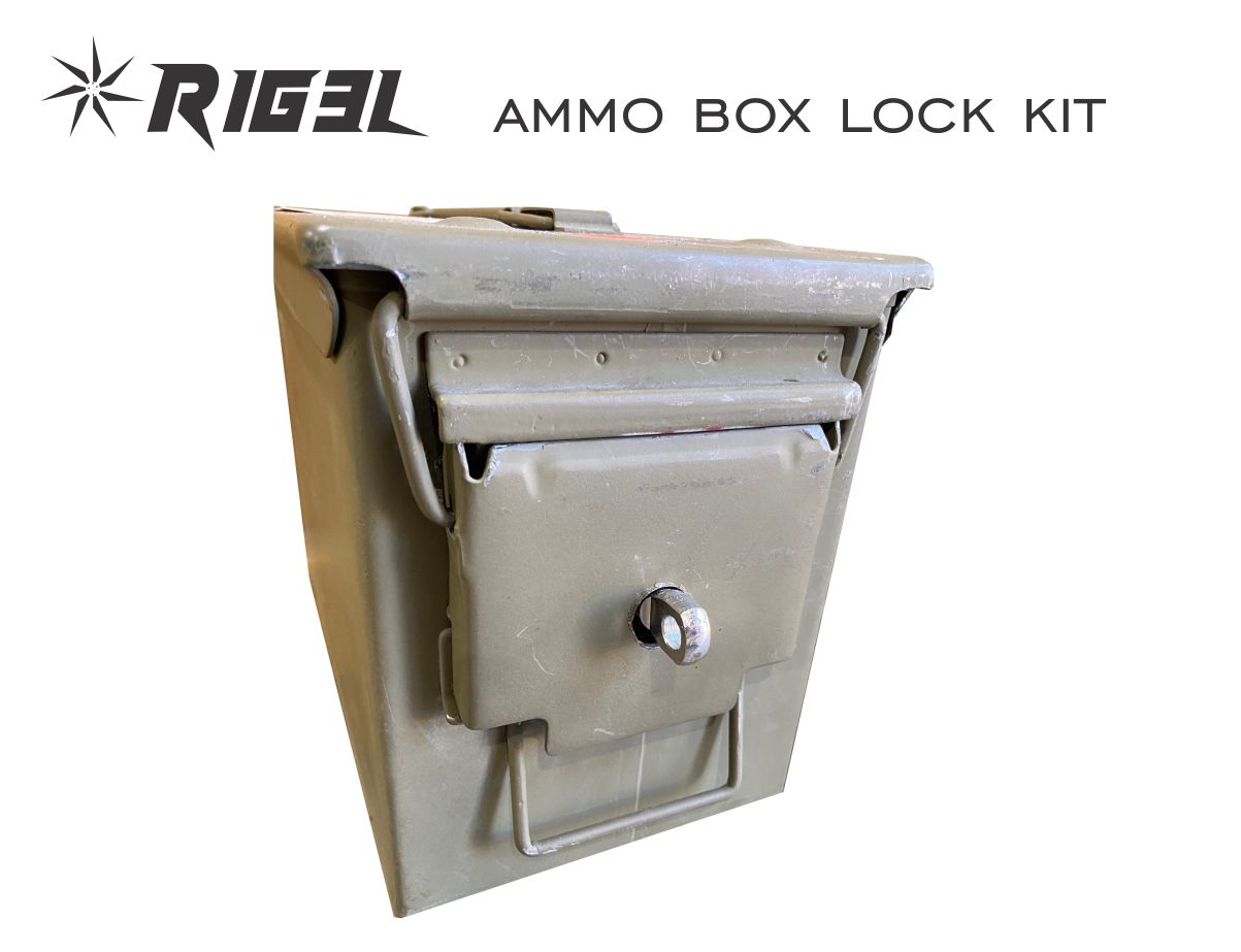 Ammo Storage Box: Lock Kit for Ammo Box - RIG3L D.I.Y (Ammo box not ...
