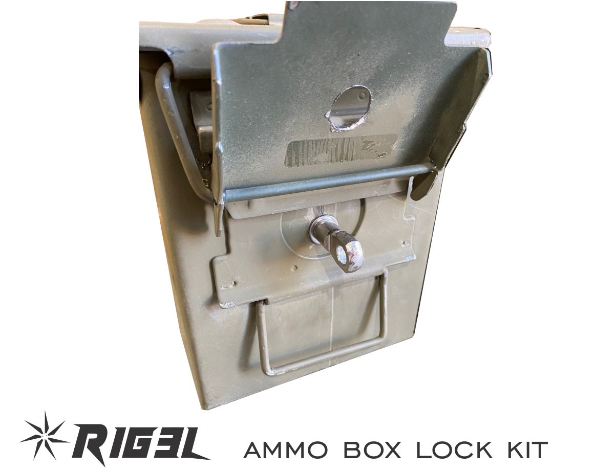 Gun Tools: Lock Kit for Ammo Box - RIG3L D.I.Y (Ammo box not included)